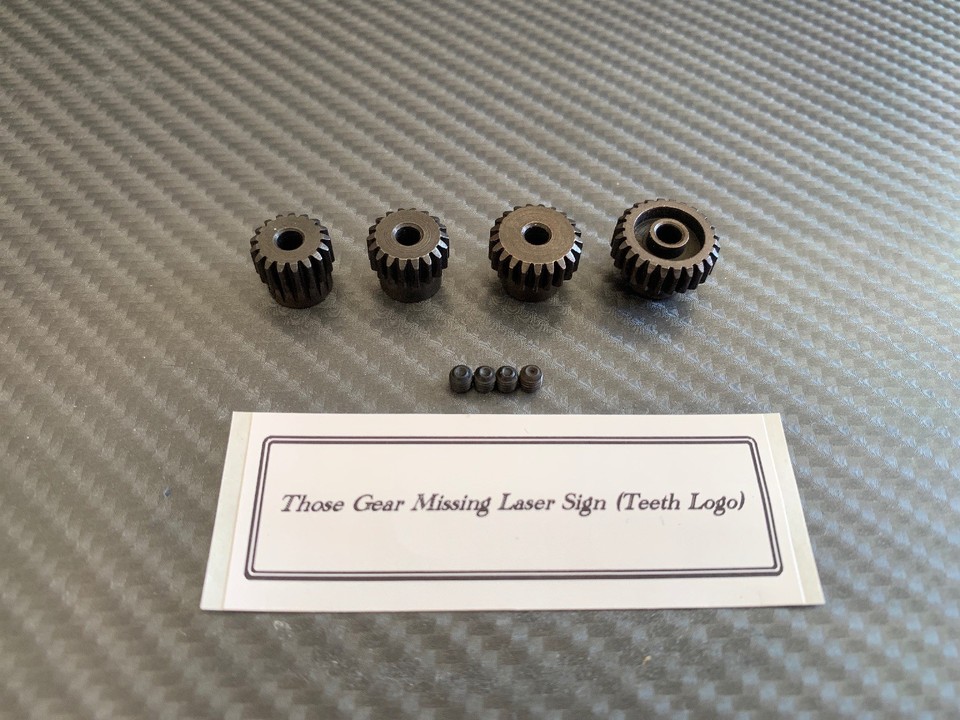 48P RC Pinion Gear Set 17T 20T 22T 24T Fit Traxxas 1/10 Stampede Slash ...
