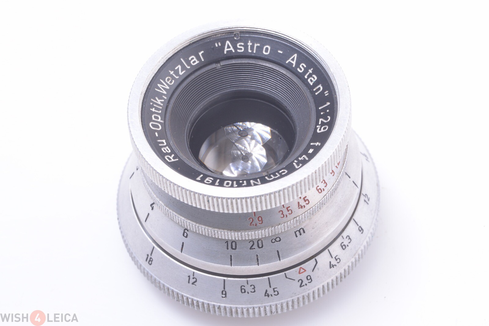 VORMBRUCK FECA FLEX RARE 35MM CAMERA #46 W/ RAU ASTRO ASTAN 4.7CM 2.9 ...