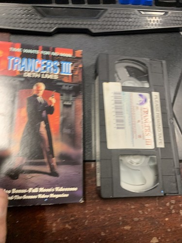 Trancers 3: Deth Lives (VHS, 1992) Tim Thomerson Melanie Smith ...