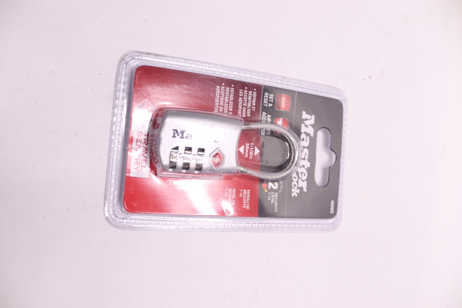 Master Lock 4688D Luggage Lock with Flexible Shackle for sale online | eBay