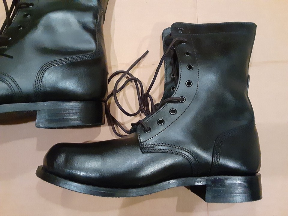 USMC REPRO Vietnam Black Leather "McNamara " M 1962 Combat Boots NEW ...