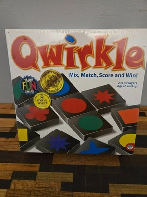 Qwirkle Board Game 2010 MindWare 108 Blocks Tiles Complete NEW Sealed ...