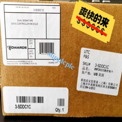EDWARDS 3-SDDC1C EST3 dual circuit control card Fast shipping#DHL or ...