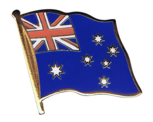 Australien Flaggen Pin Fahnen Pins Fahnenpin Flaggenpin Anstecker ...