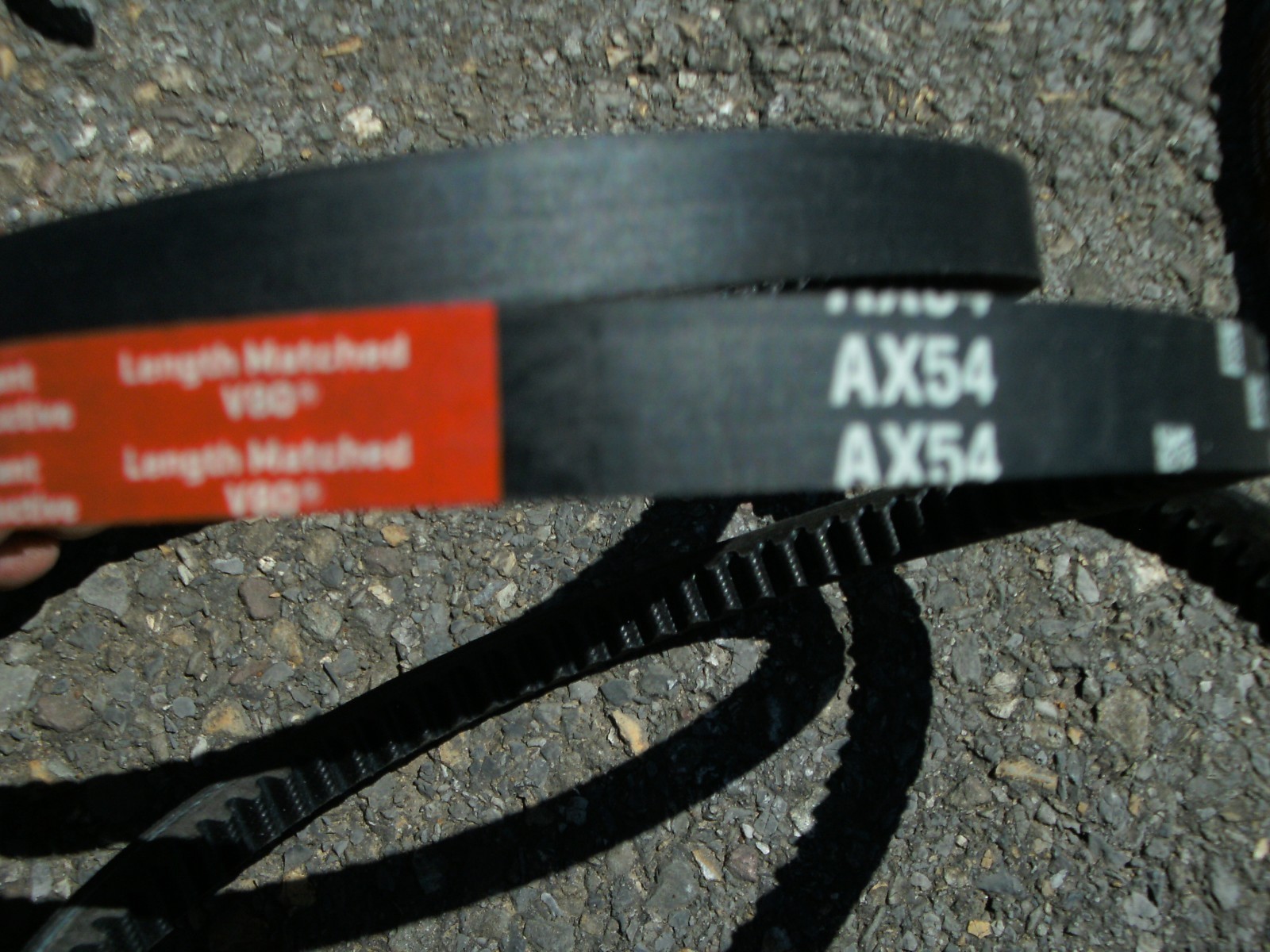 GATES BANDO AX54 TRI-POWER COGGED V-BELT 9012-2054 | eBay