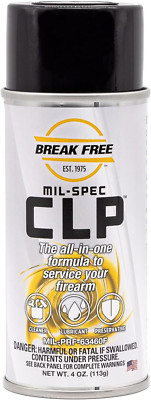Break Free Mil-Spec CLP Cleaner Lubricant & Preservative Spray Aerosol ...