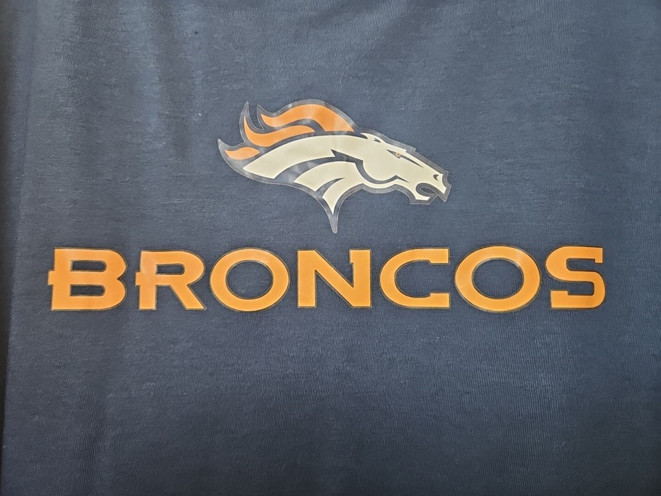 Nike NFL Team Apparel Denver Broncos Graphic T-shirt Men's Size 2XL | eBay