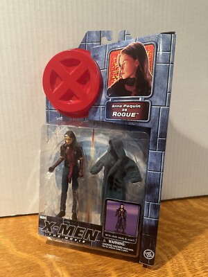 VINTAGE 2000 TOYBIZ X-MEN THE MOVIE ANNA PAQUIN AS ROGUE ACTION FIGURE ...