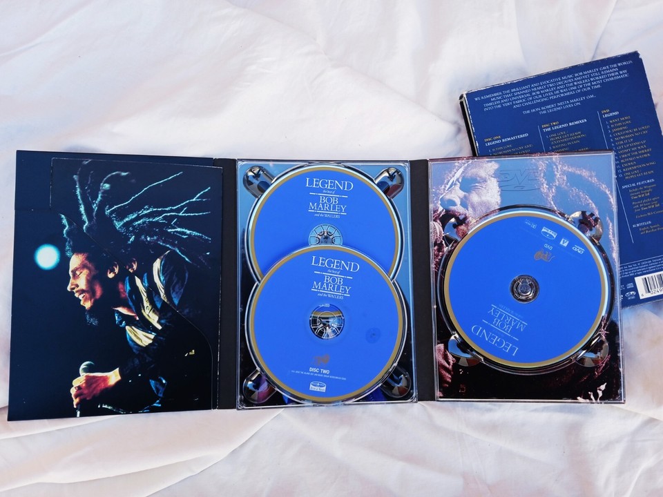 the best of bob marley and the wailers legend 2 cd + 1 dvd set made in ...