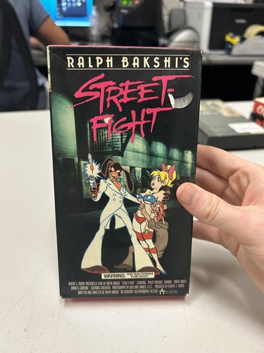 1975 Street Fight Coonskin Ralph Bakshi Animated VHS Movie Cult ...