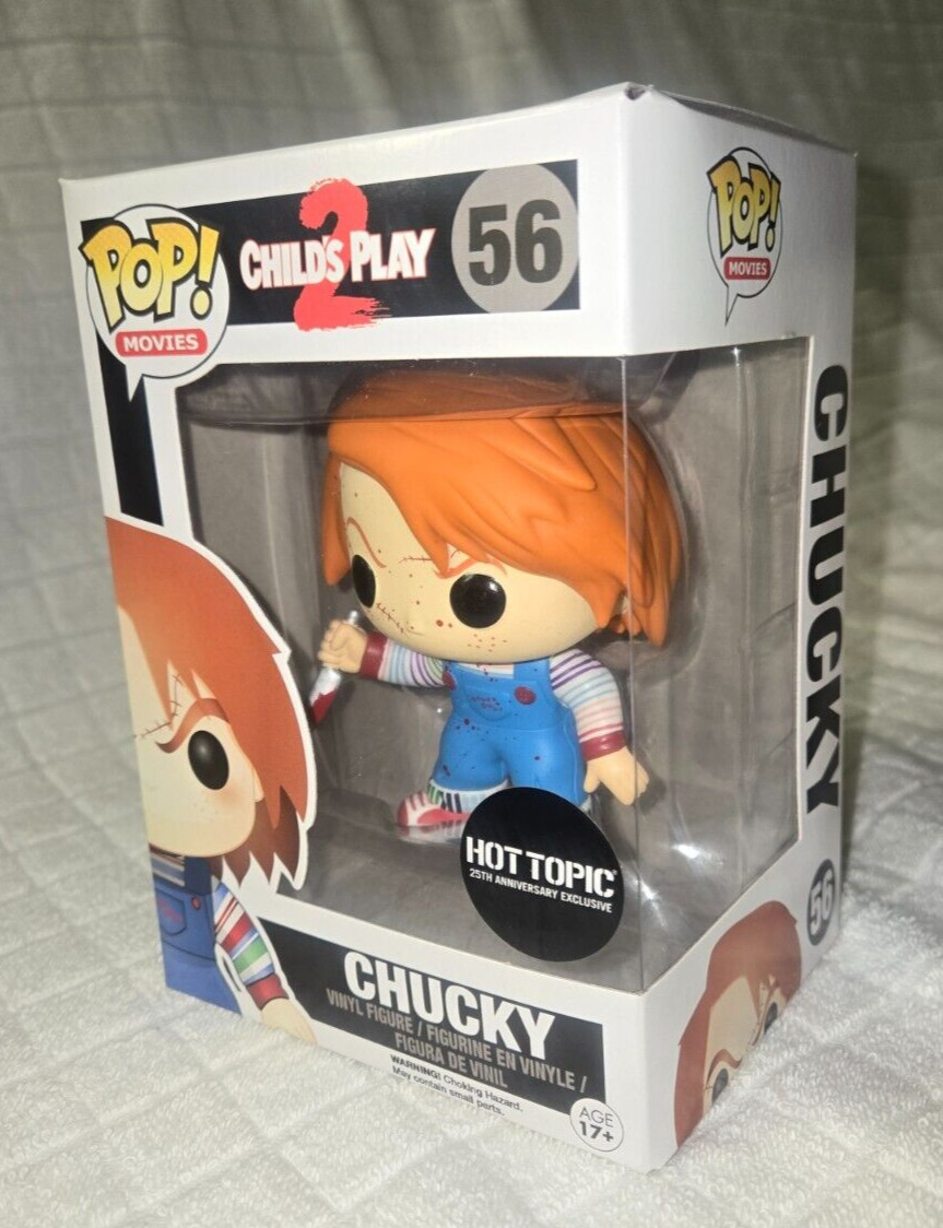 Funko Pop 2014 Movies Child's Play 2 CHUCKY BLOODY 56 Hot Topic ...
