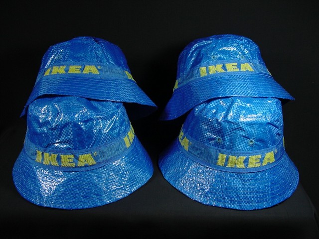 IKEA KNORVA Bucket Hat One Size - Blue for sale online | eBay