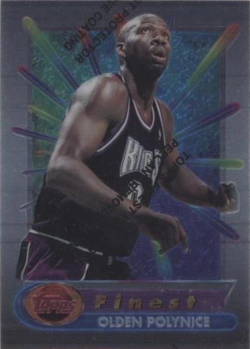 1994-95 Topps Finest - Olden Polynice #317 for sale online | eBay