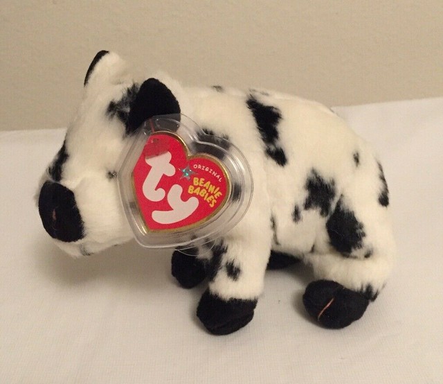 Ty Beanie Baby Stubby The Pig With Tag Retired DOB January 20th 2004 ...
