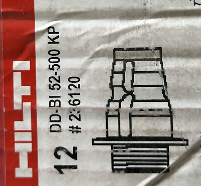 HILTI DD-BI 52-500 KP (CONNECTION END ONLY, BRAND NEW, ( 2PCS) | eBay