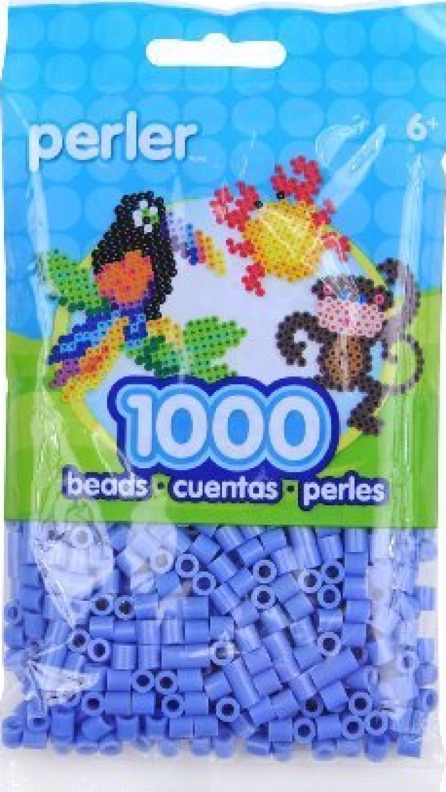 1000 Perler Periwinkle Blue Color Iron On Fuse Beads 80-19070 | eBay