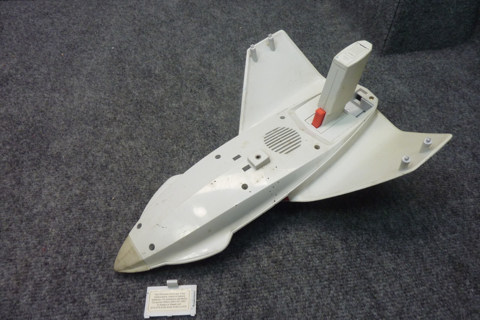 Vintage 1986 Captain Power Jet XT-7 Mattel Spaceship Not Complete/ Not ...