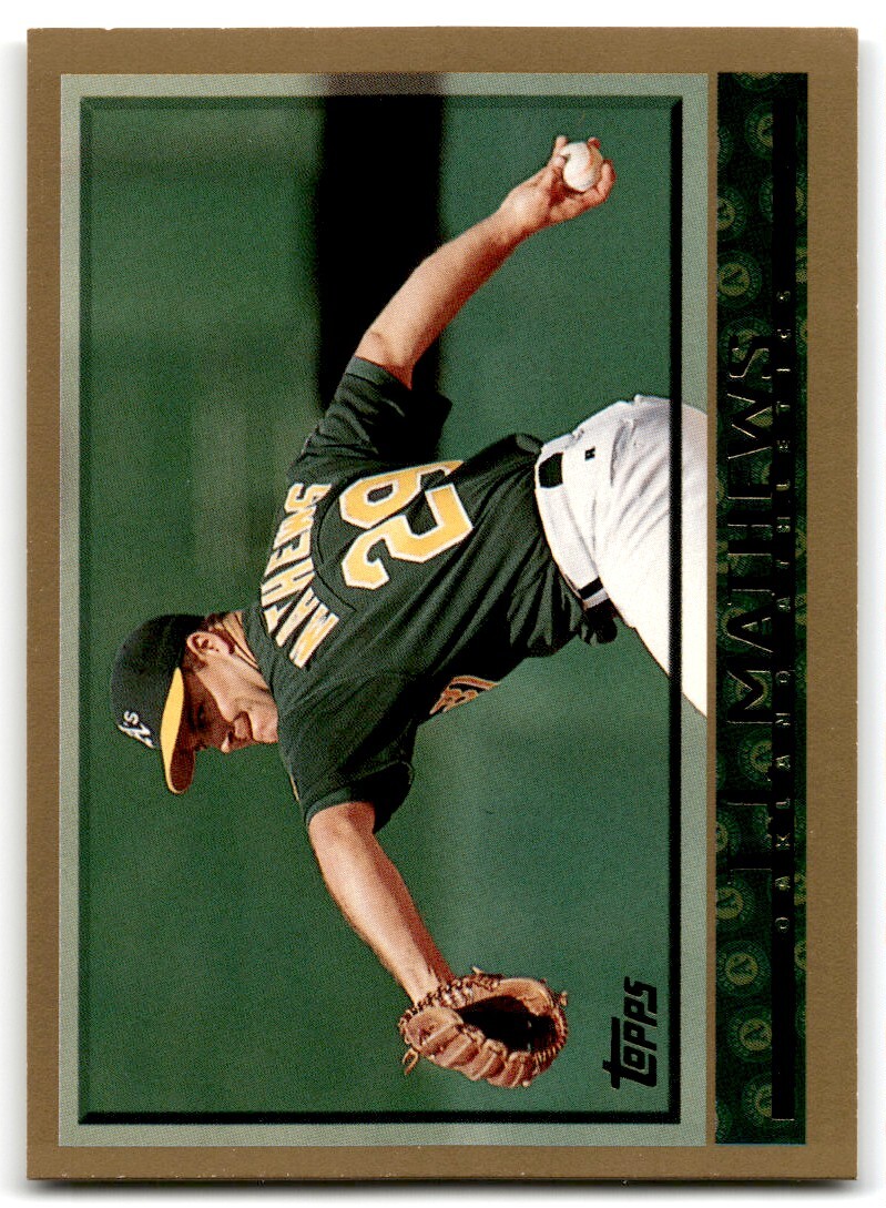 1998 Topps Baseball Card T.J Matthews Oakland Athletics #420 | eBay