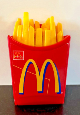 L86 McDonalds Happy Meal Toys 1999 FRENCH FRY Food Foolers FLIP CELL ...