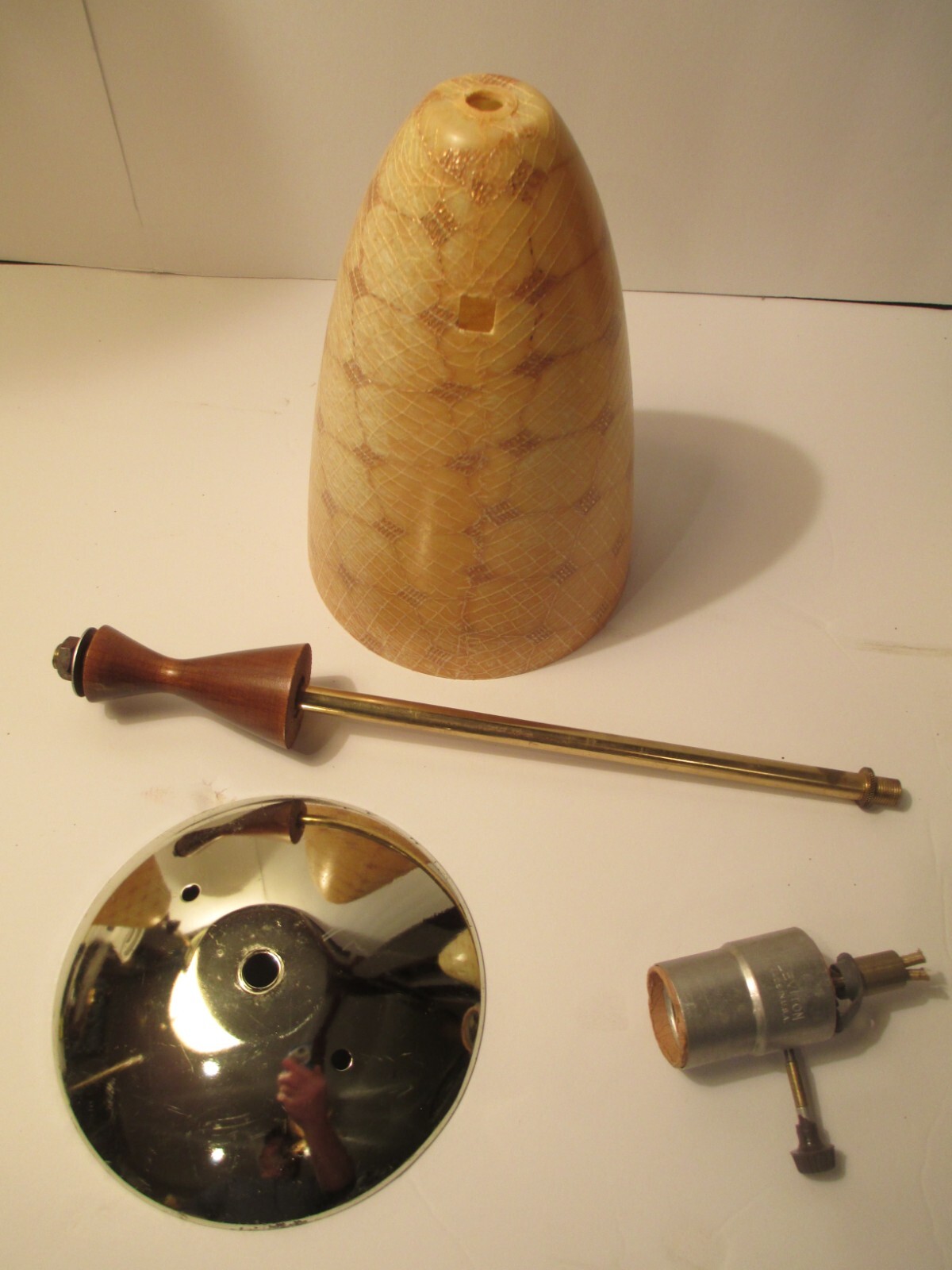 Vintage MCM Lightcraft Of California Pendant Hanging Lamp Light Swag | eBay