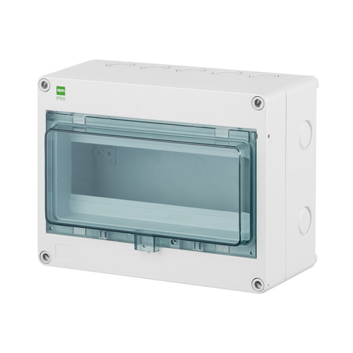 Flush-mounted / fuse box / distribution box / 1 row 10 modules / IP 65 ...