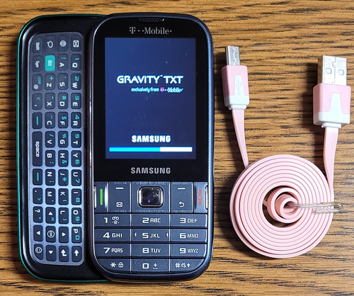 Samsung Gravity TXT SGH-T379 - Emerald Gray ( T-Mobile ) Very Rare ...