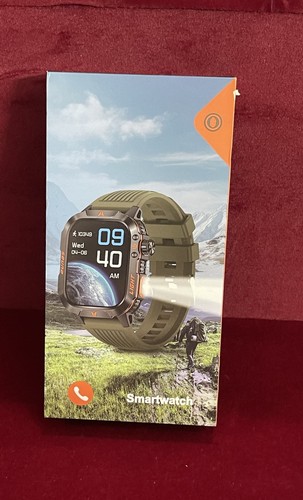 Smartwatch HT26 Green Silicone Band + Metal Black Band | eBay