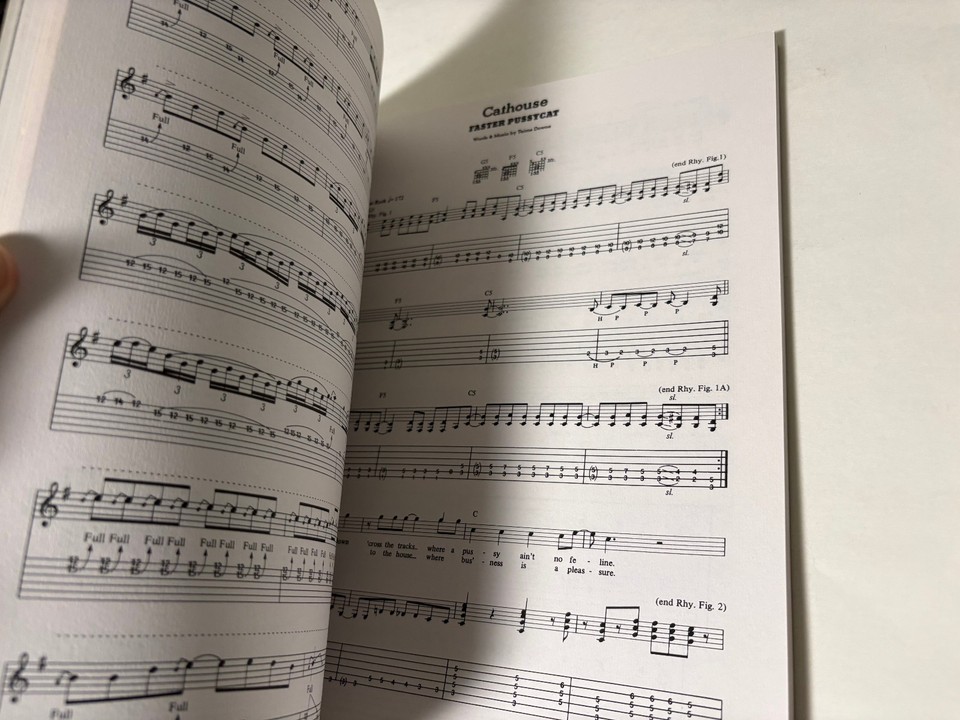 The Encyclopedia of Heavy Metal Guitar Tab / Tablature Book - Wise 1990 ...