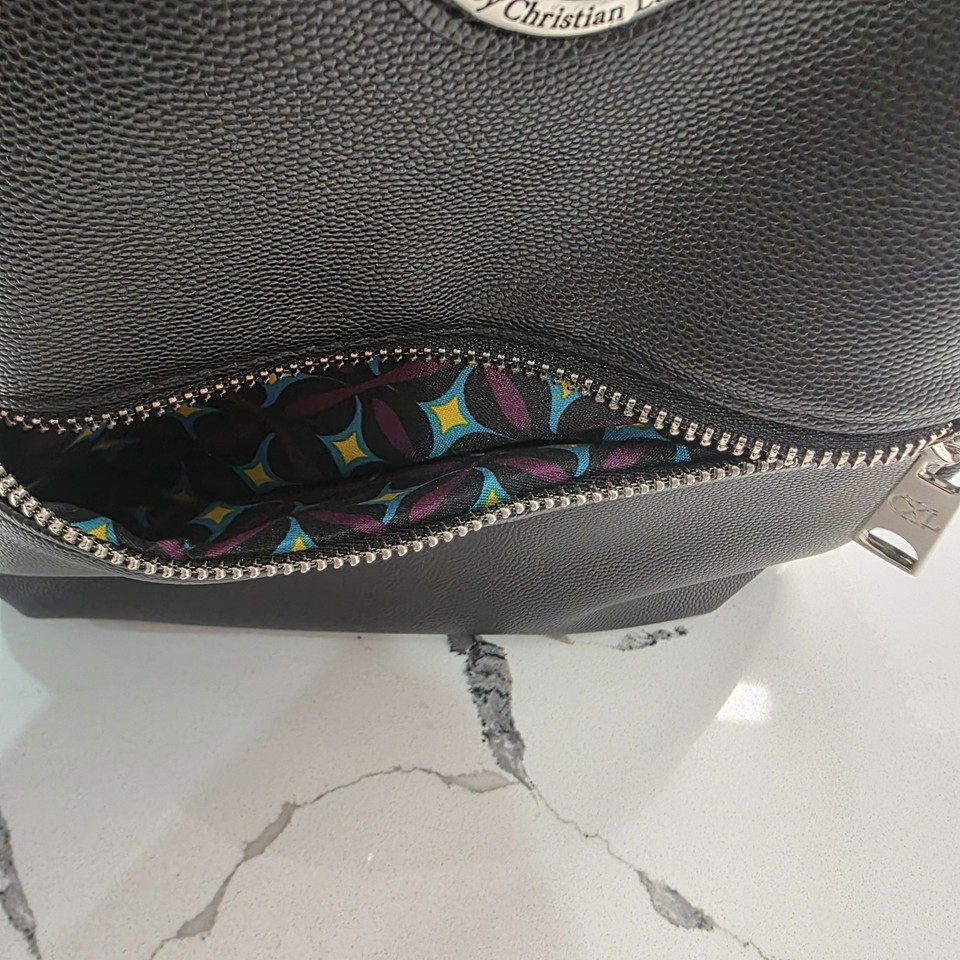 Christian Lacroix Pine Caviar Backpack NWT MSRP $98 +bonus Satin Dust ...