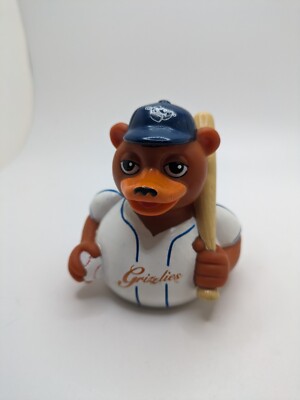 GATEWAY GRIZZLIES Izzy Bear Mascot Illinois Rubber Duck Celebriduck | eBay