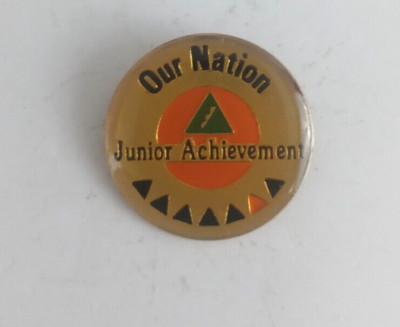 Our Nation Junior Achievement Lapel Hat Pin | eBay