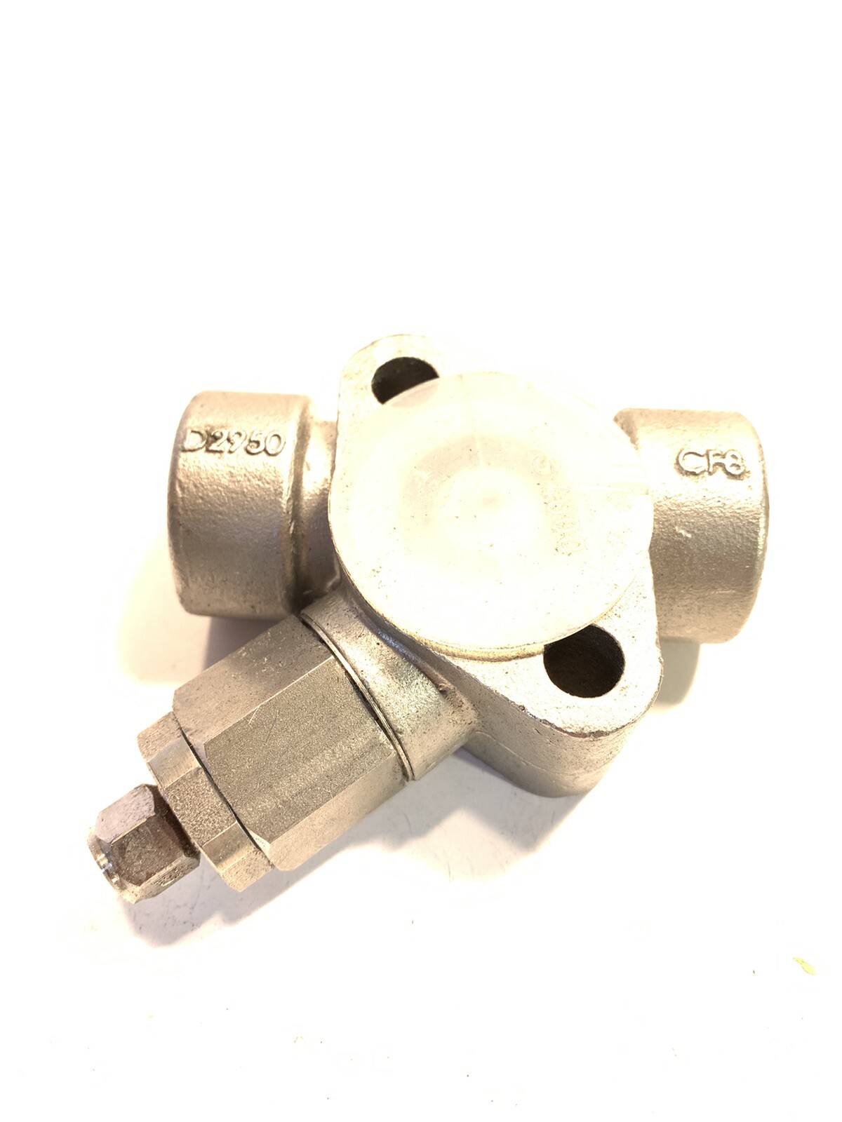 Armstrong D3541 Stainless Strainer Connector is2 Left To Right 1/2 NPT ...