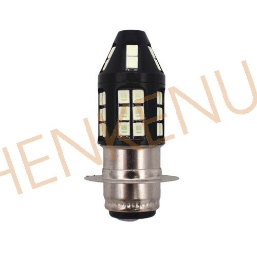 2x H6M LED HeadLight Bulbs Ice Blue For Yamaha YFZ450R Rhino 700 Raptor ...