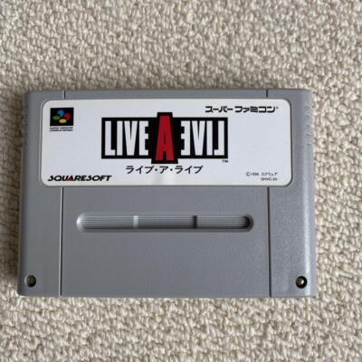 Live A Live SFC Super Famicom Nintendo Japanese Edition Good GP | eBay