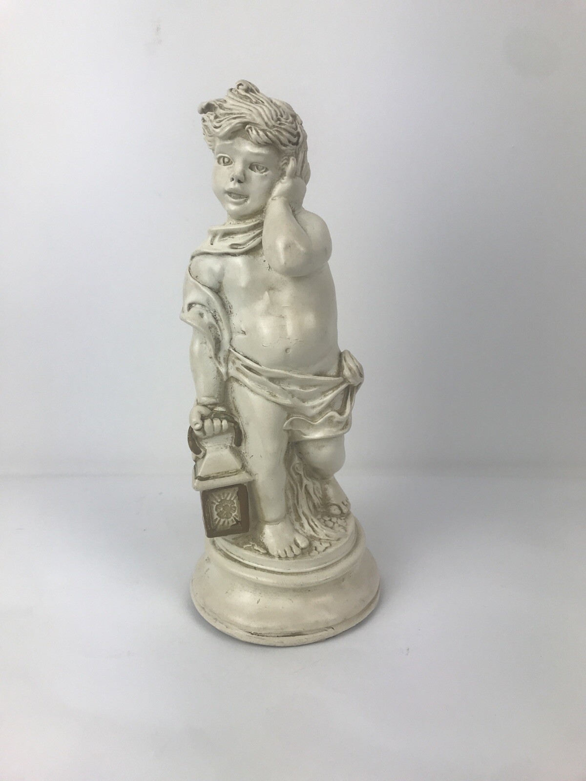 Universal Statuary Inc. Cherub Boy Statue 1965 Signed Marotta 11 ...