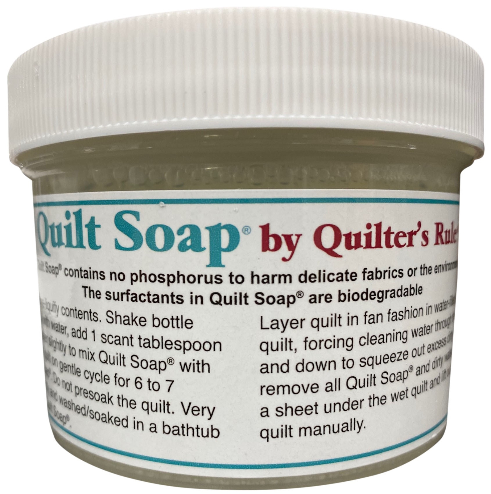 Quilter's Rule Quilt Soap 8oz | eBay