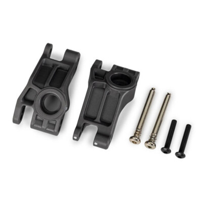 Traxxas 9150-GRAY Left & Right Rear Axle Carriers Gray : Bandit ...