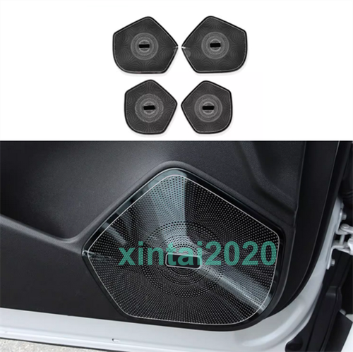 For Cadillac XT4 2018-2023 Black titanium Inner Car Door Horn Panel ...