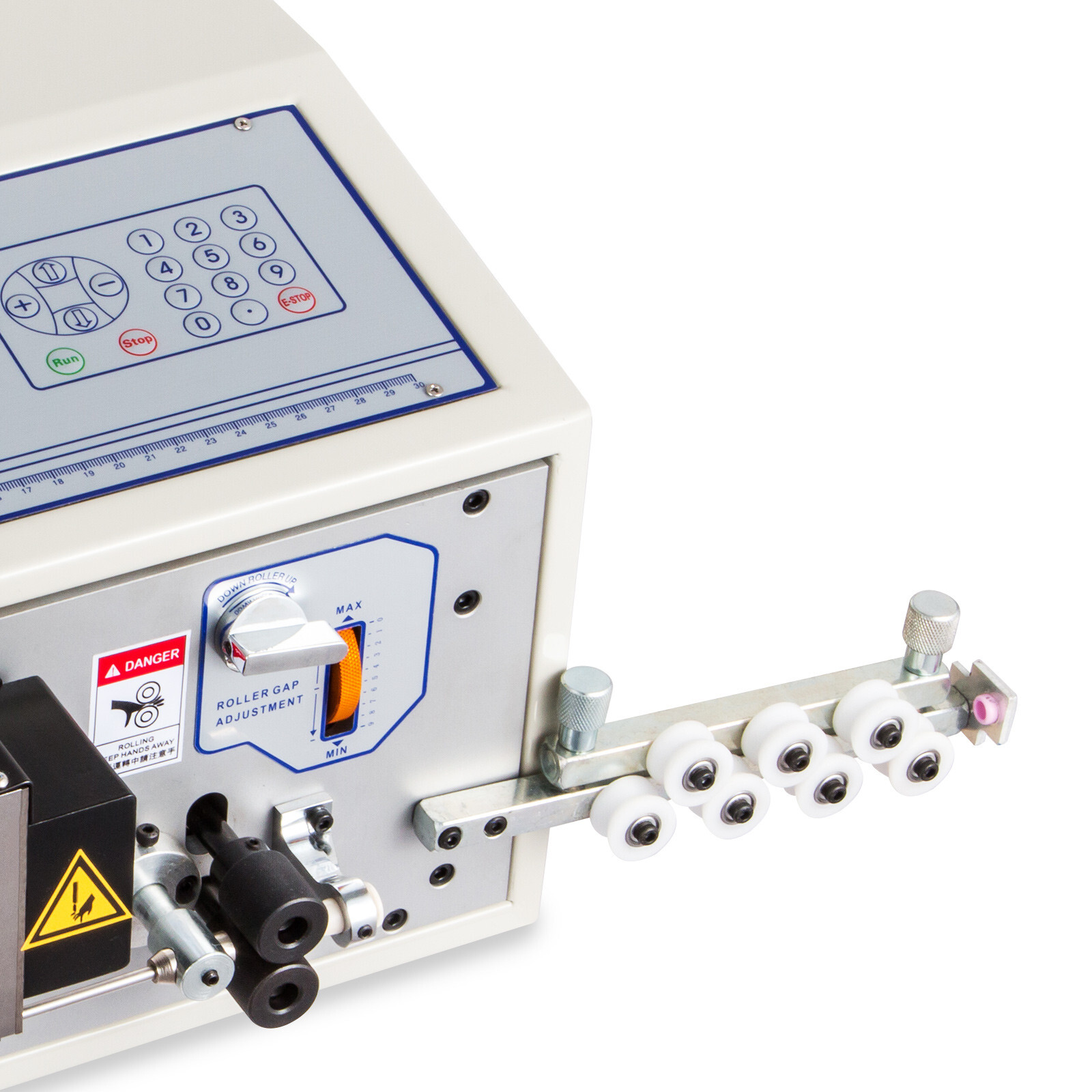 Automatic Computer Wire Stripping Machine SWT508-E Skinning Peeling ...