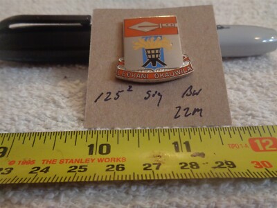 125th Signal Battalion 22M Unit Crest, DI, DUI (DRAW#CG) | eBay