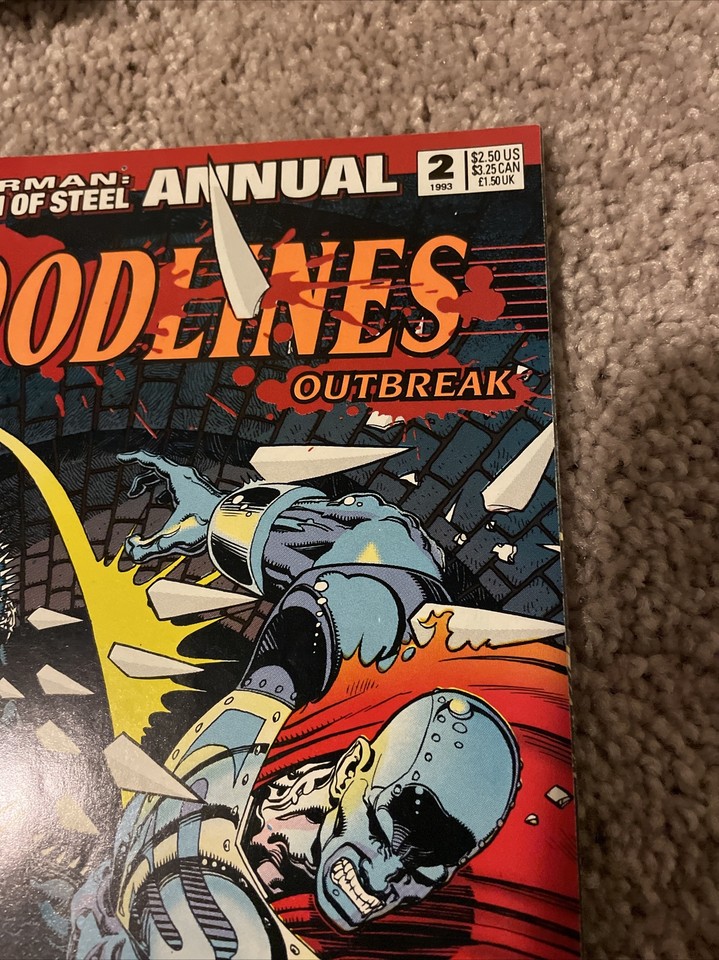 Superman: The Man of Steel Annual #2 (Bloodlines: Outbreak) DC Comics ...