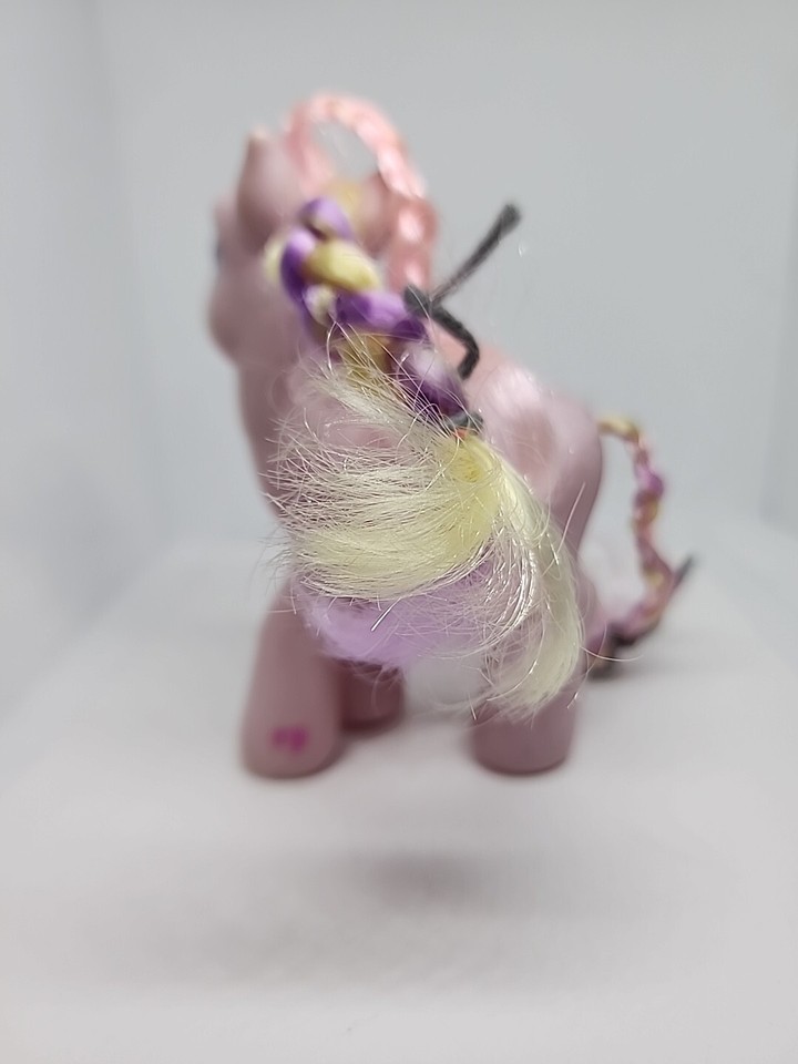 MLP My Little Pony G3 Fluttershy 2005 Butterfly Cutie Mark Figure Toy ...