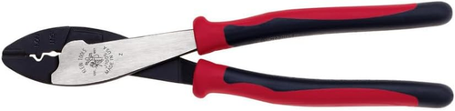 Klein Tools J1005 Crimping and Cutting Tool, Made in USA, Tapered Nose ...