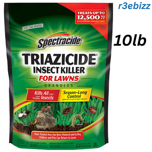 Spectracide Triazicide For Lawns Granules Insect killer 10 - lb Free ...