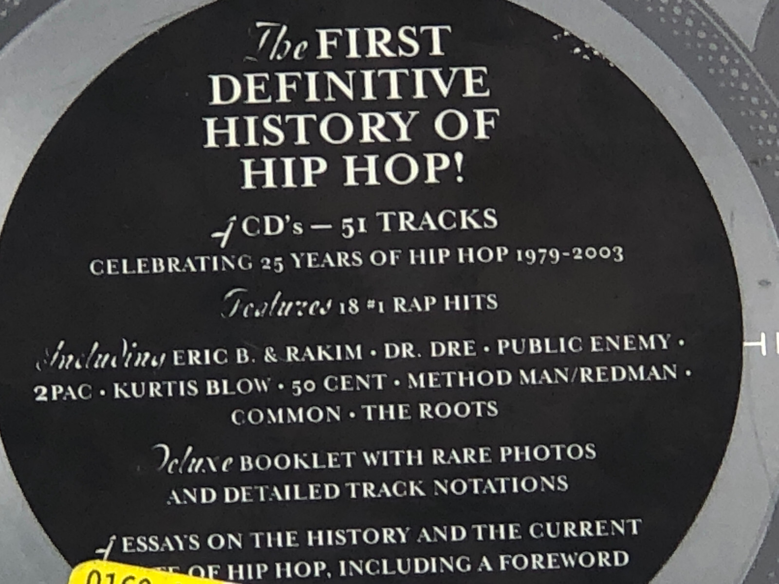 The Hip Hop Box [Box] by Various Artists (CD, Apr-2004, 4 Discs, Hip-O ...