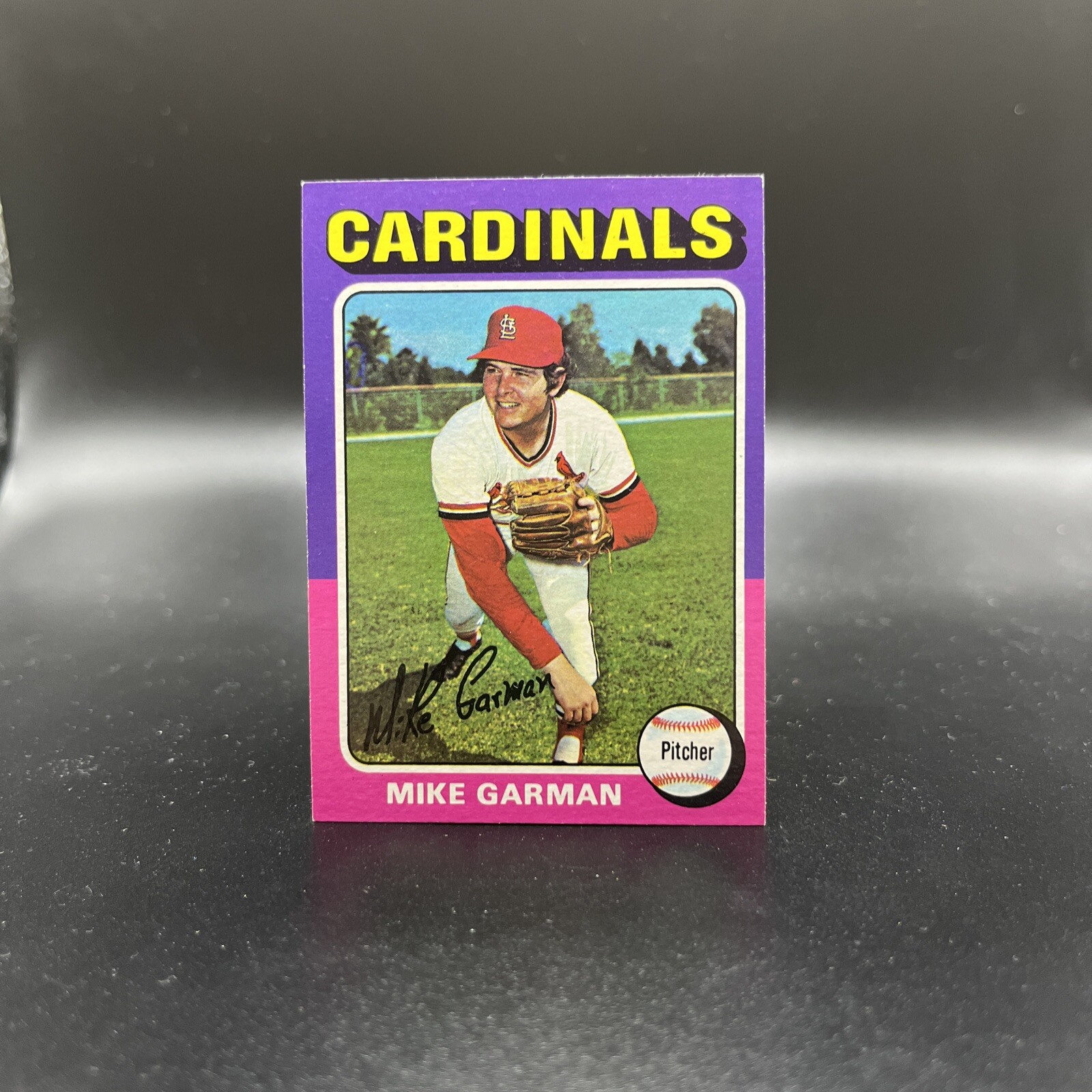 1975 Topps Mini Baseball Card #584 Mike Garman St. Louis Cardinals | eBay
