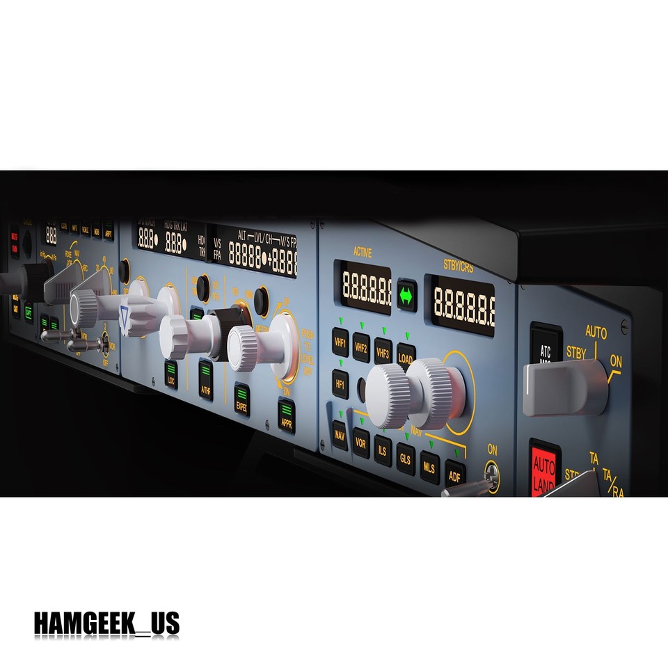WingFlex A320 FCU CUBE+EFIS CUBE+RMP COMBO CUBE Flight Game Simulator ...