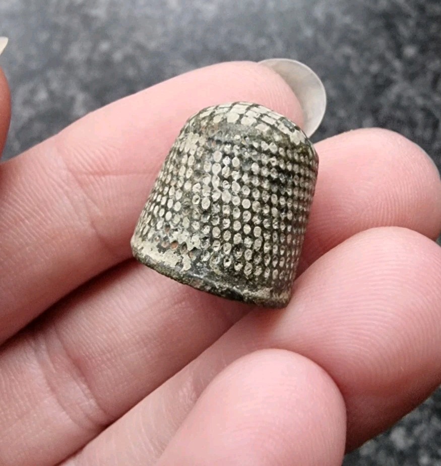 Post Medieval Thimble Antique Metal Detecting Find 16x15mm (9) | eBay UK