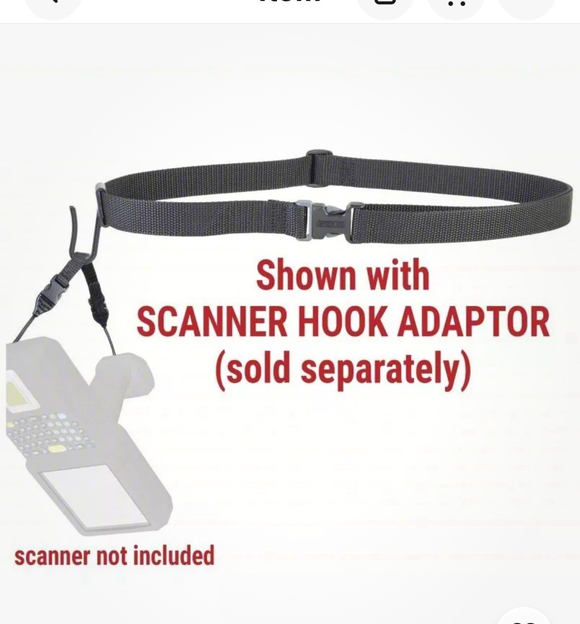 Camera/Scanner Strap Waist Sling/New 3 pack/Breakaway Buckles/Regular ...