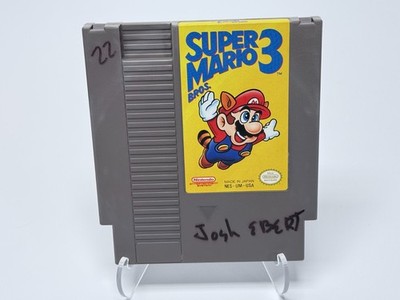 Super Mario -LEFT- Bros. 3 (Nintendo NES) Authentic & Tested *MARKER ...